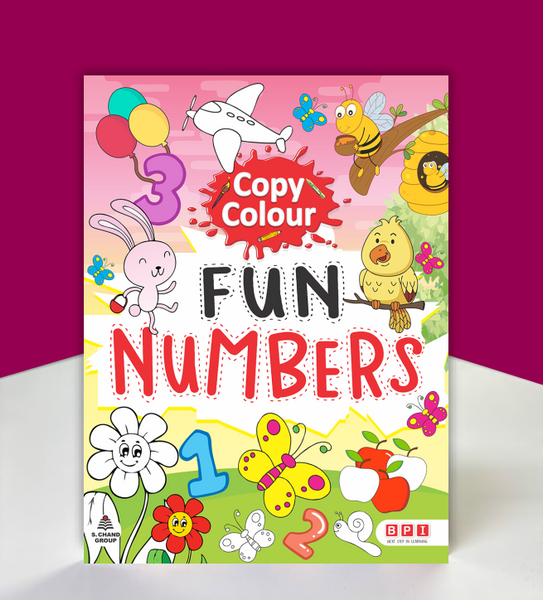 Fun Numbers Colouring Book – Coloring Books for Kids Ages 3–6 – BPI ...