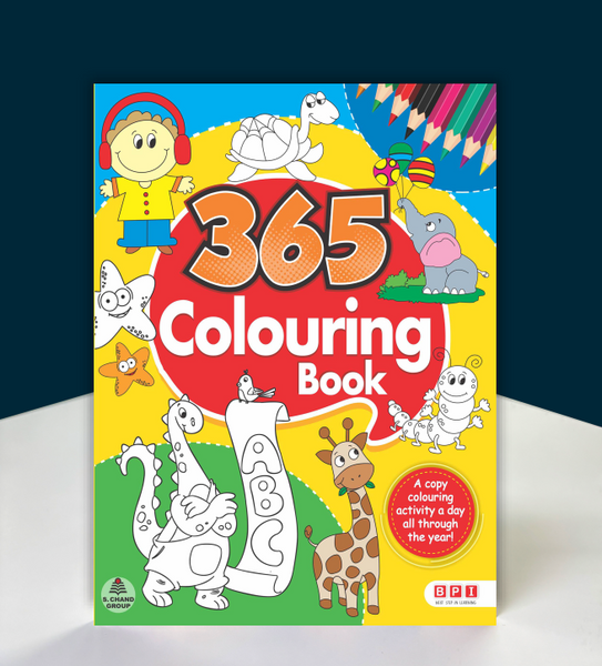 365 Colouring Book for Children | Fun & Educational Art Activities ...